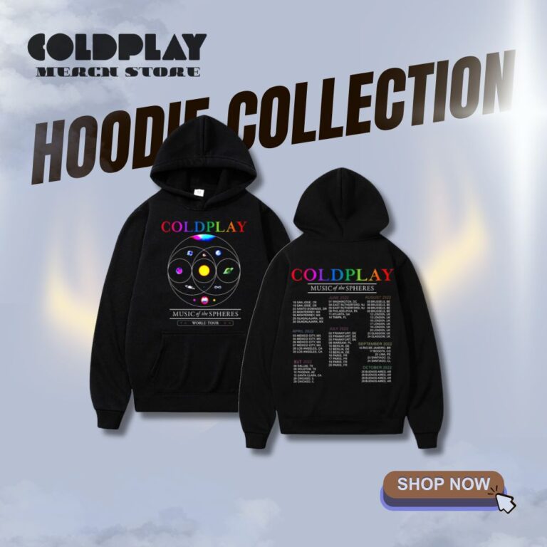 Coldplay Merch | Coldplay Merchandise Store For Fans
