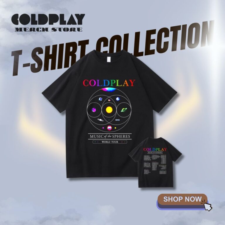 Coldplay Merch | Coldplay Merchandise Store For Fans