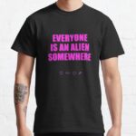 Everyone Is An Alien Somewhere -Coldplay T-Shirt | Coldplay Merch