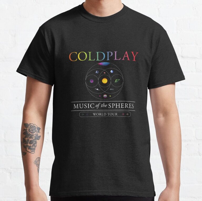Coldplay Band T-Shirt | Coldplay Merch