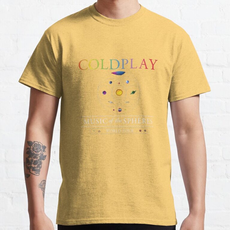 Coldplay Band T-Shirt | Coldplay Merch