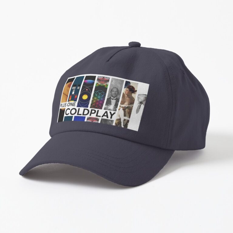 Aesthetic Band Musical Rainbow Poster Cap | Coldplay Merch