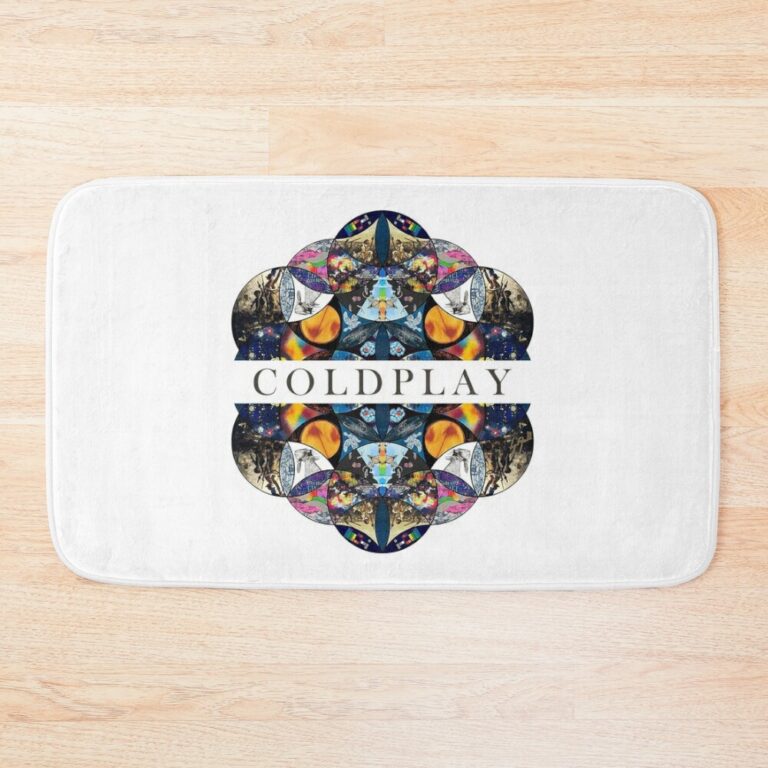 Coldplay Logo Bath Mat | Coldplay Merch
