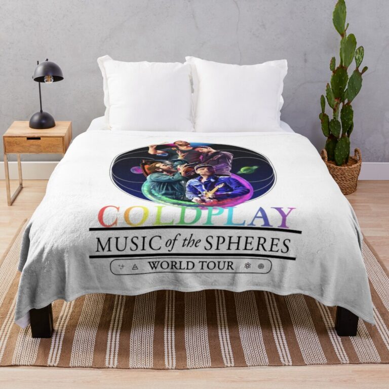 Coldplay Universe Throw Blanket | Coldplay Merch