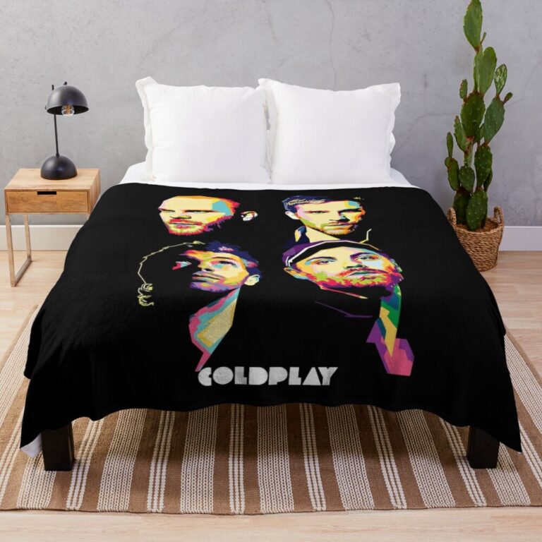 Coldplay Throw Blanket | Coldplay Merch